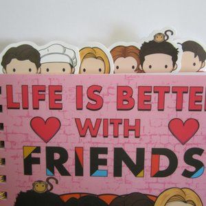 FRIENDS | Other | Friends Tv Show Life Is Better With Friends Notebook ...
